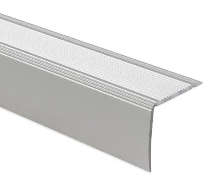 Aluminium Abschlussprofil silber, 40,00